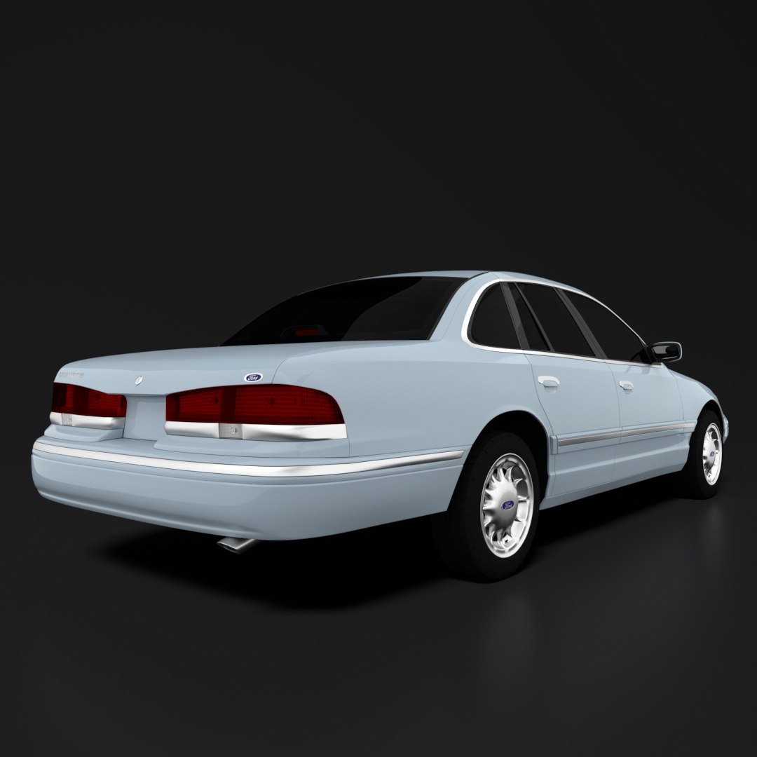 3D Model Ford Crown Victoria - TurboSquid 2329767