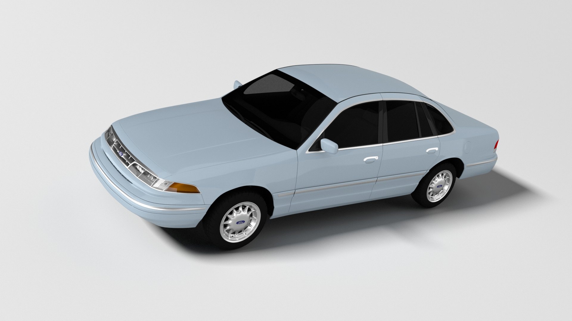 3D Model Ford Crown Victoria - TurboSquid 2329767