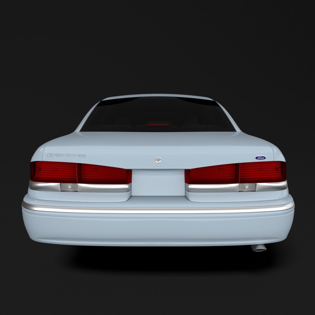 3D Model Ford Crown Victoria - TurboSquid 2329767