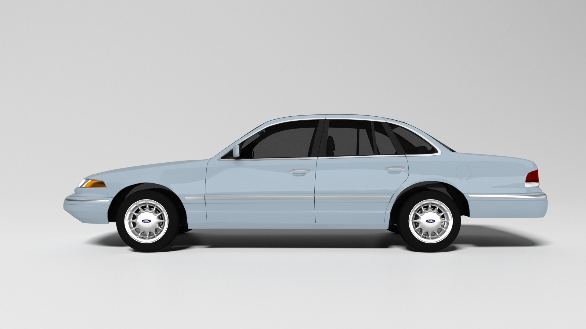 3D Model Ford Crown Victoria - TurboSquid 2329767