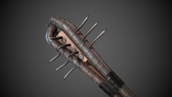 3D Spiked Rebar Melee Weapon model - TurboSquid 1736451