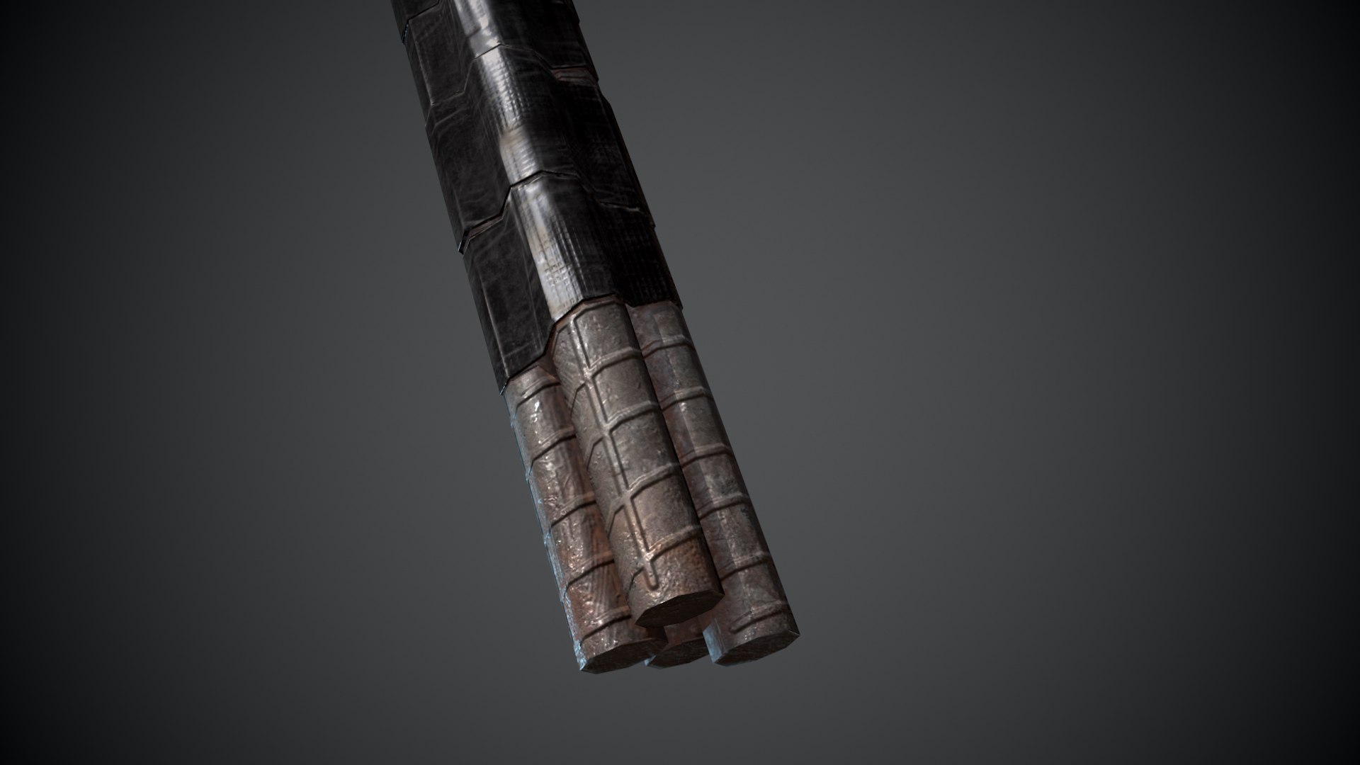 3D Spiked Rebar Melee Weapon model - TurboSquid 1736451