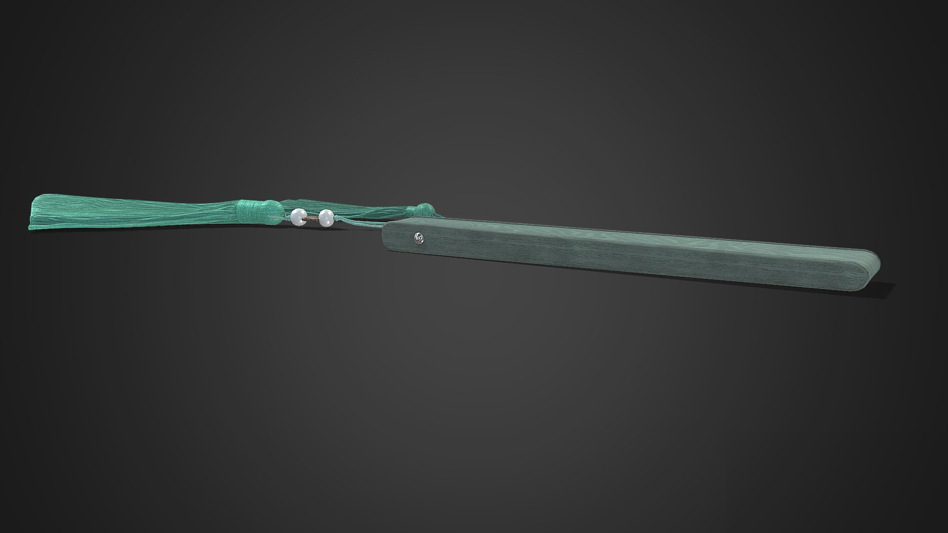 3D Game Ready Traditional Jade Fan - TurboSquid 2094817