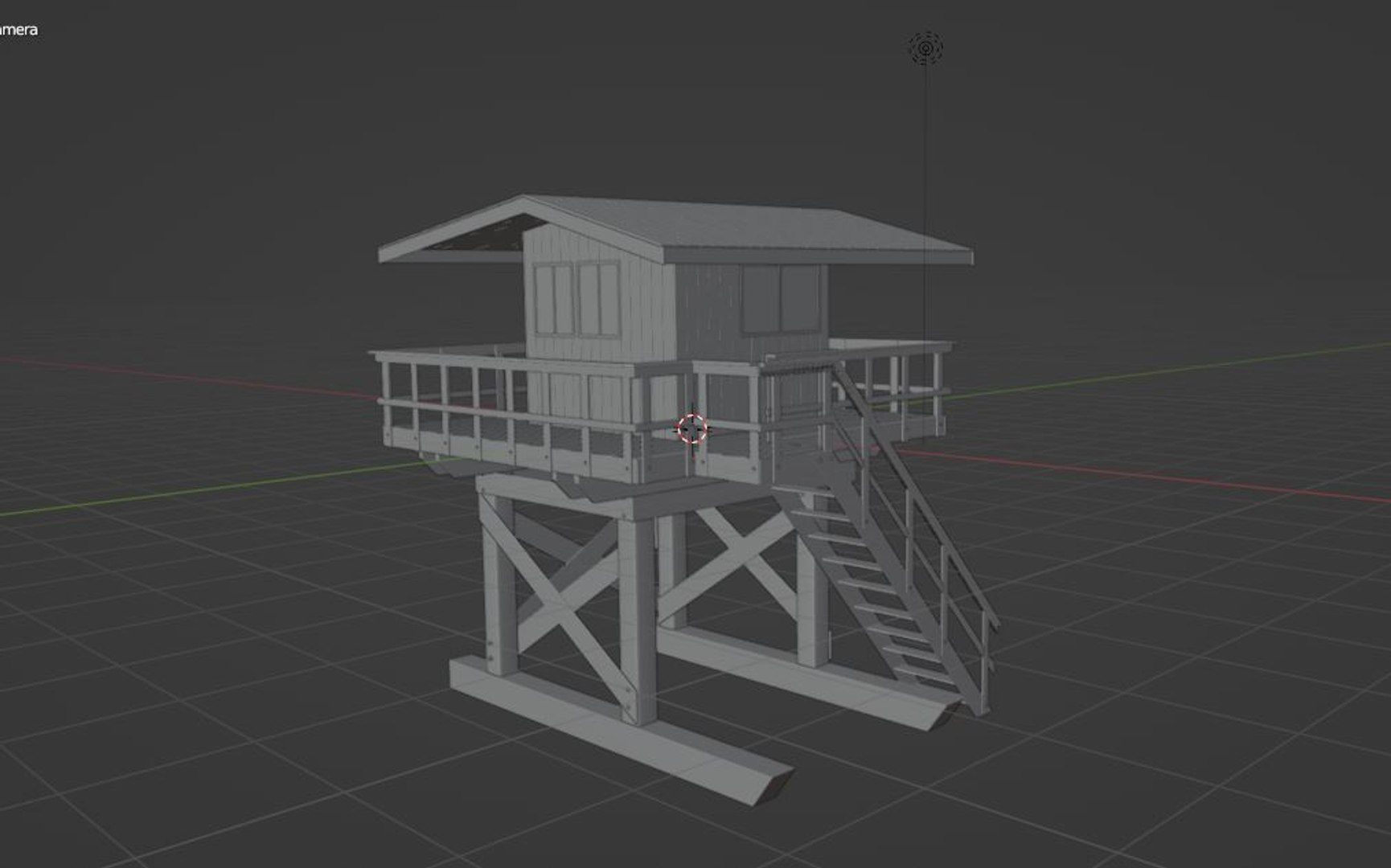 Lifeguard Tower 3D Model 3D Model - TurboSquid 2344388