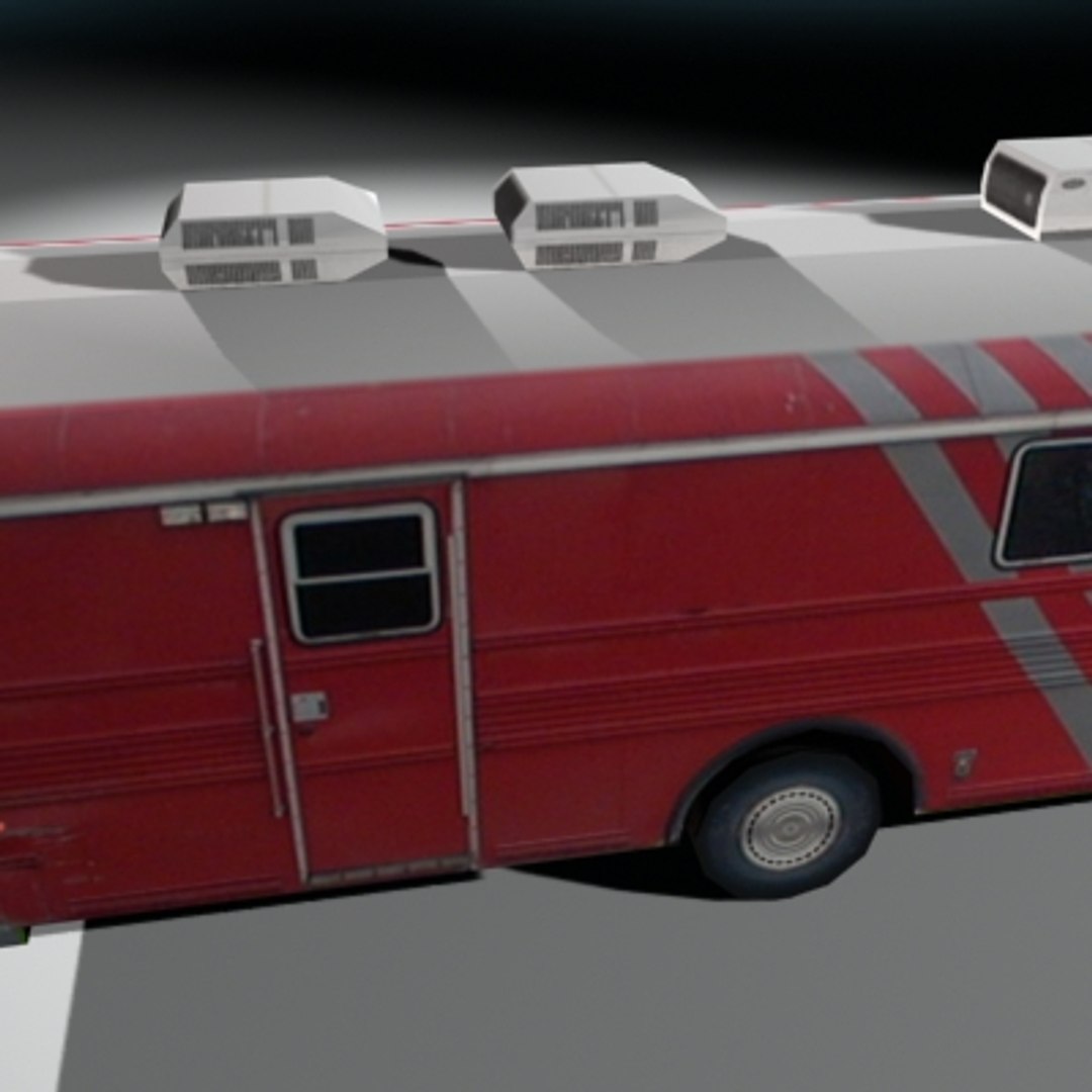 3d Medical Bloodmobile Model
