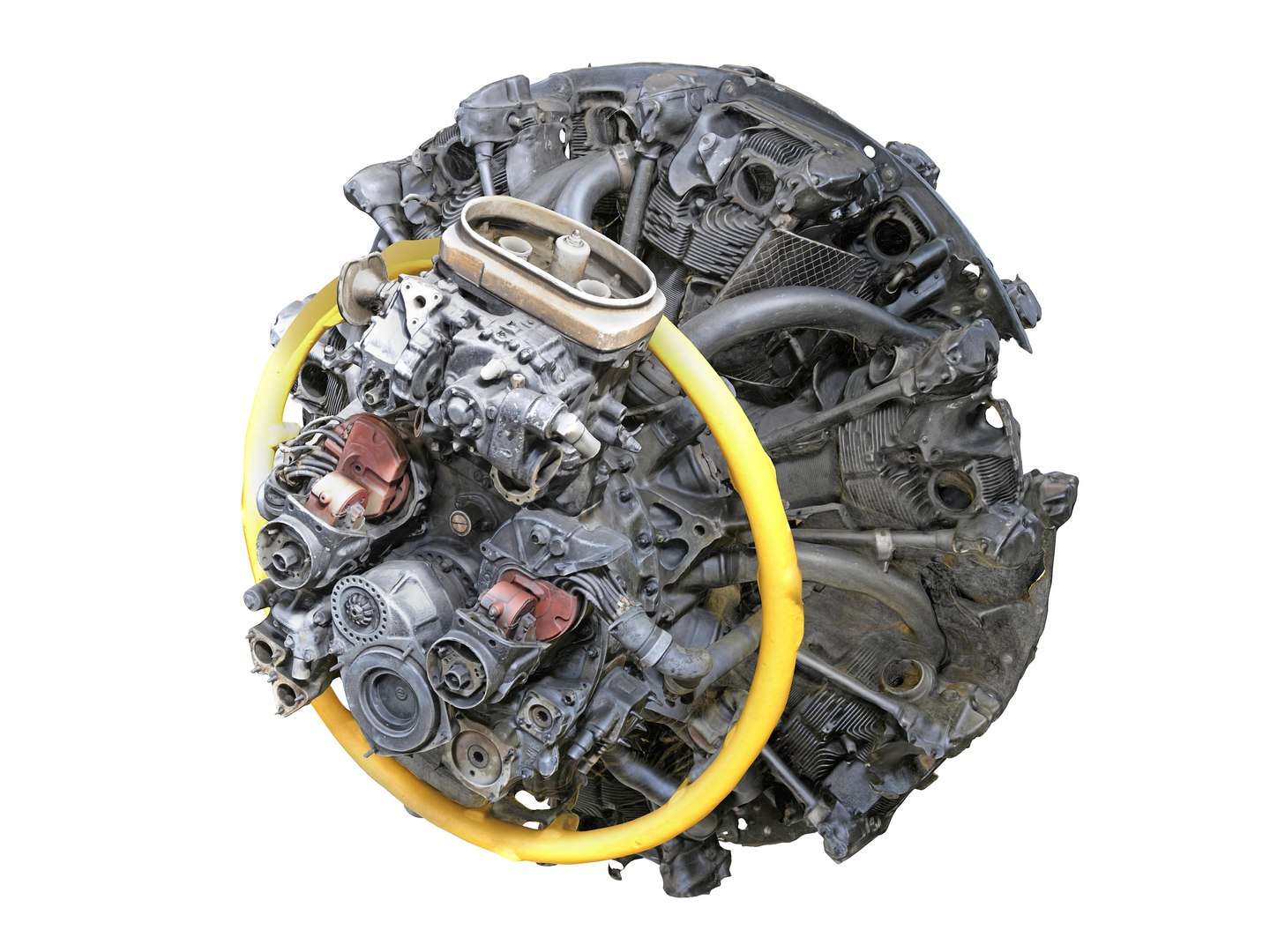 Engine Scan 3D model - TurboSquid 1969624