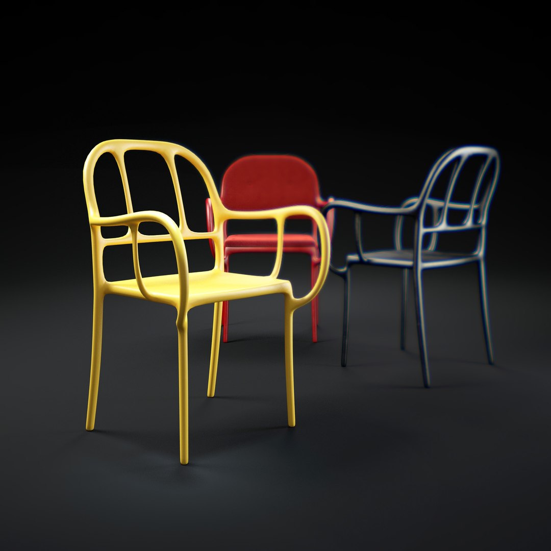 Mila-chair 3d Model