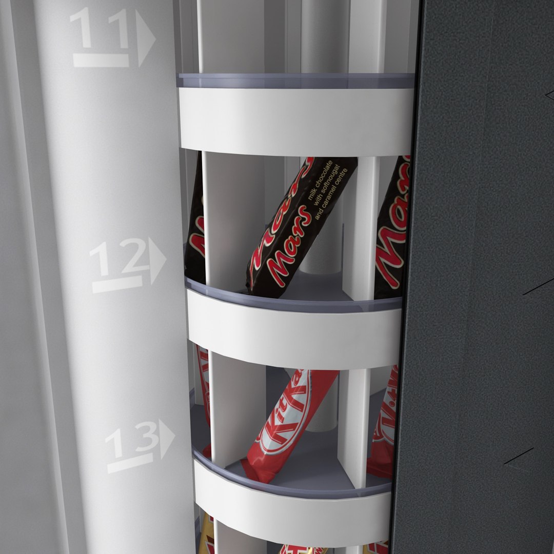 3d Model Vending Machine 3