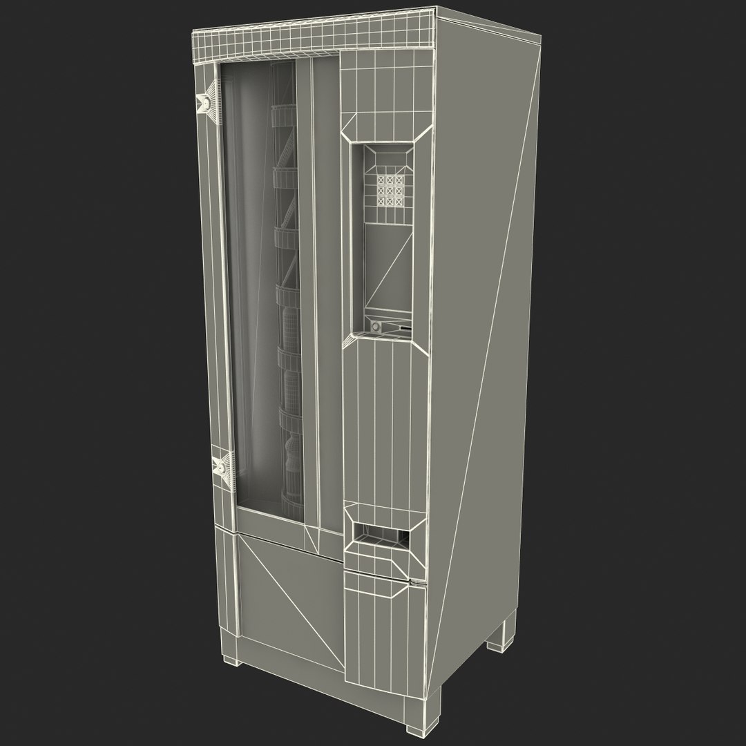 3d Model Vending Machine 3