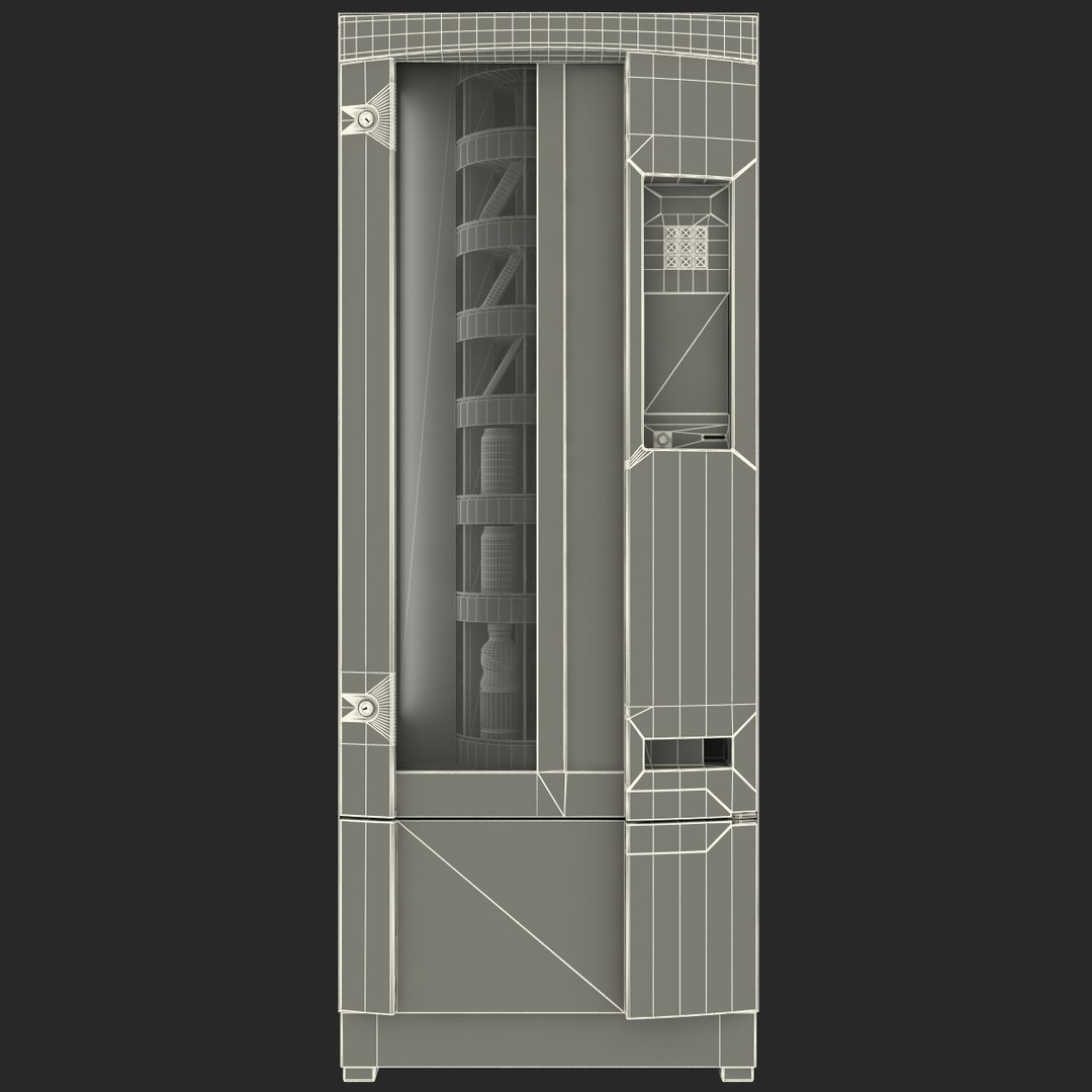 3d Model Vending Machine 3