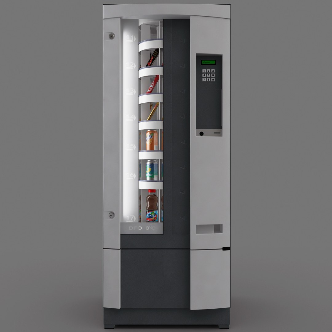 3d Model Vending Machine 3