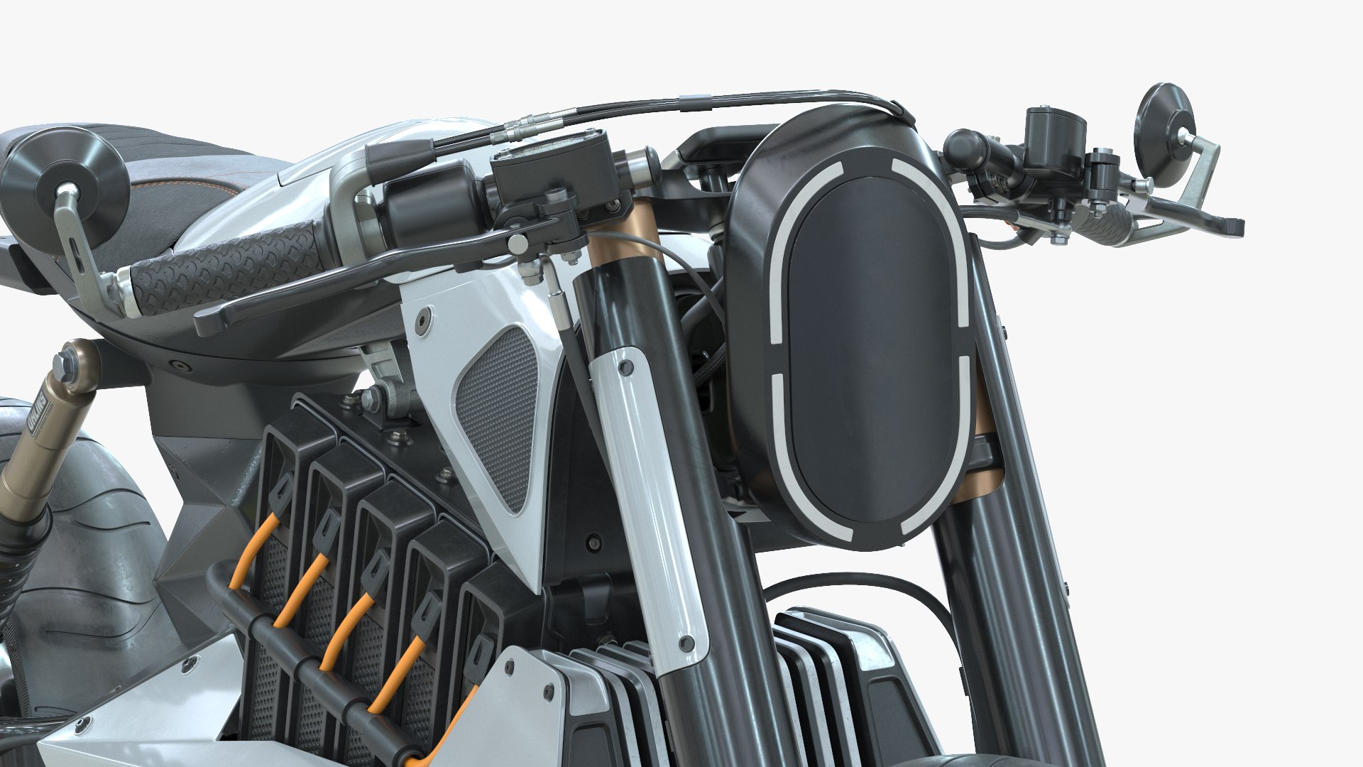 3D Model Electric Motorcycle Fast - TurboSquid 2067050
