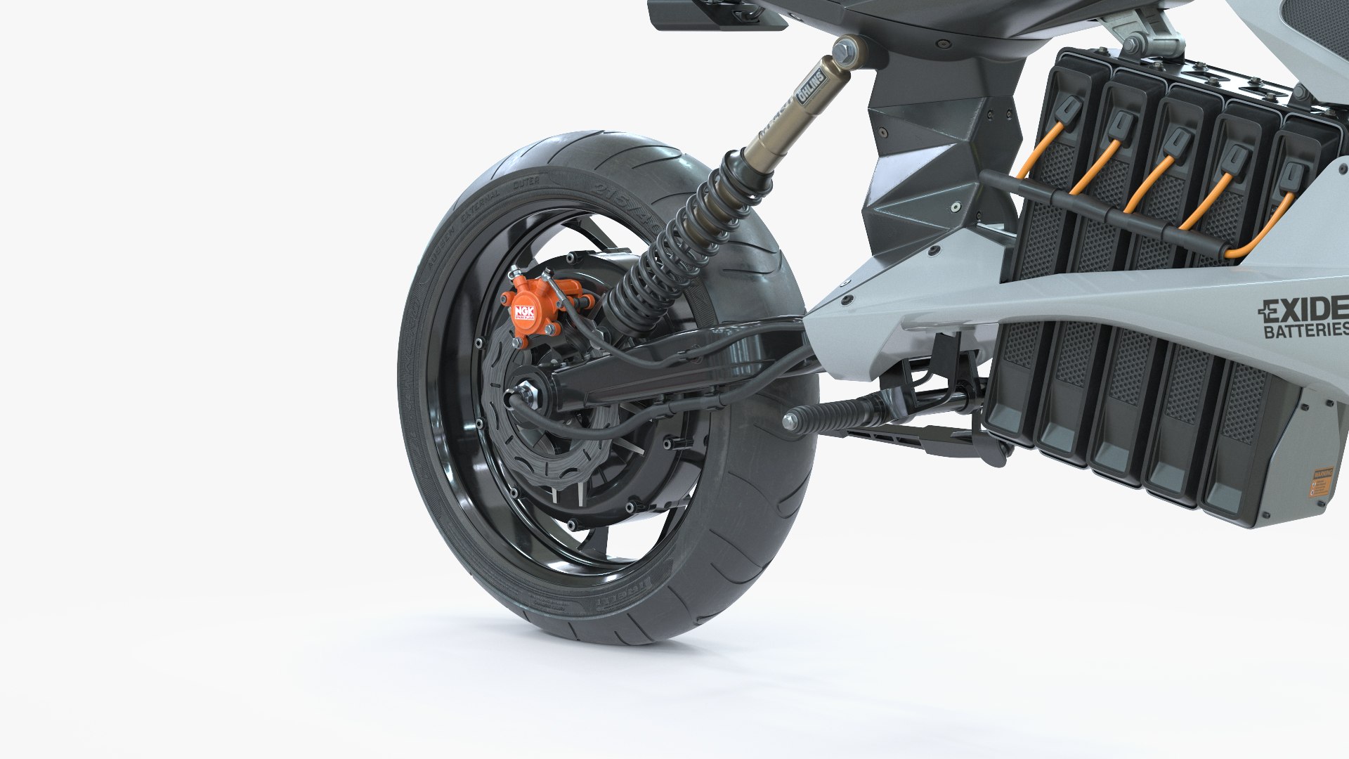 3D Model Electric Motorcycle Fast - TurboSquid 2067050