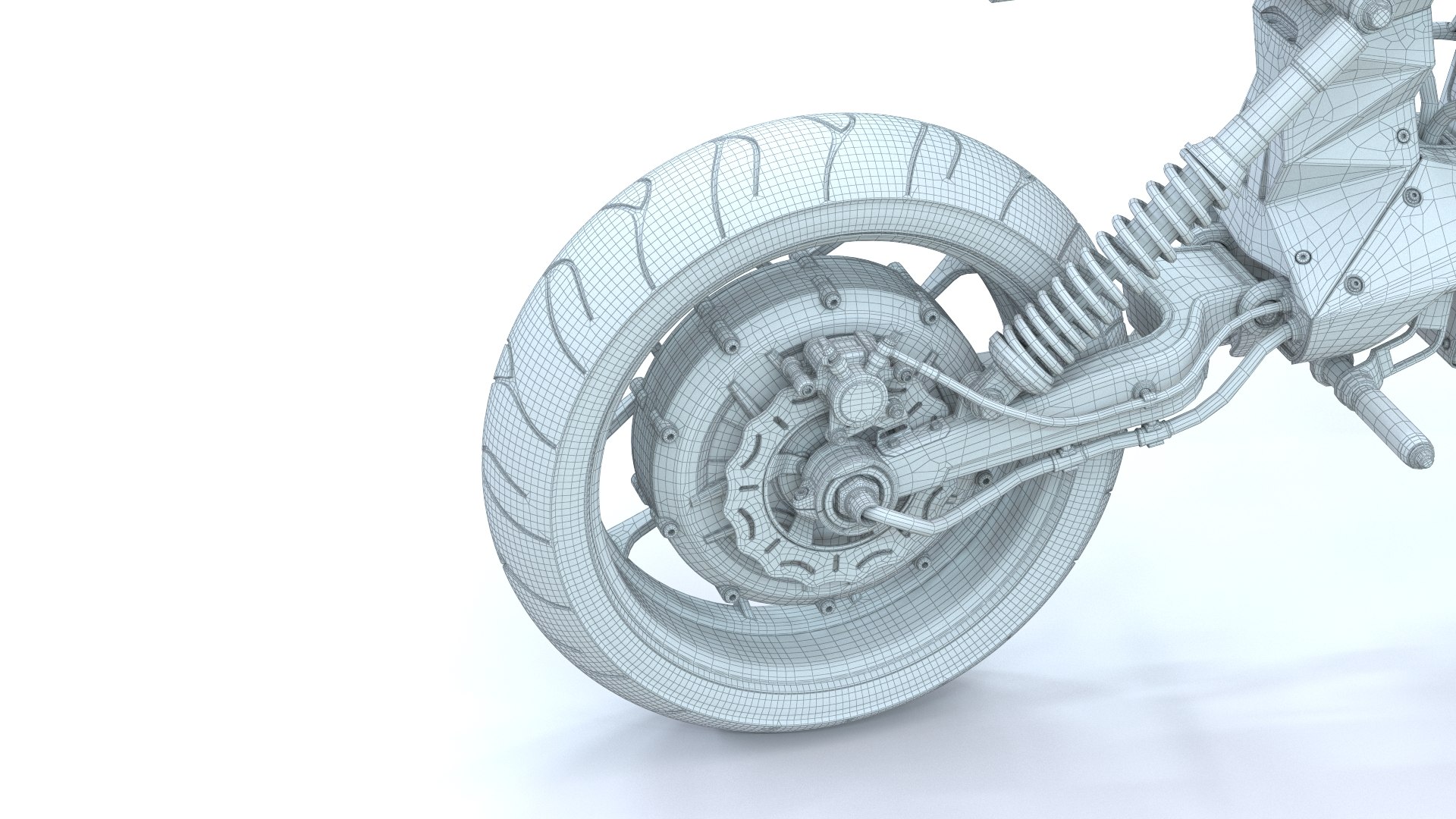 3D Model Electric Motorcycle Fast - TurboSquid 2067050