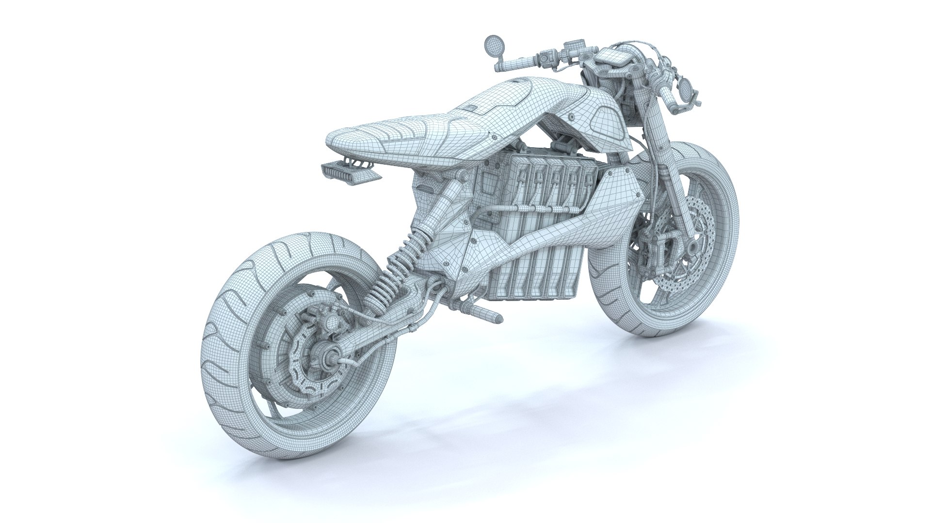 3D model Electric motorcycle Fast - TurboSquid 2067050