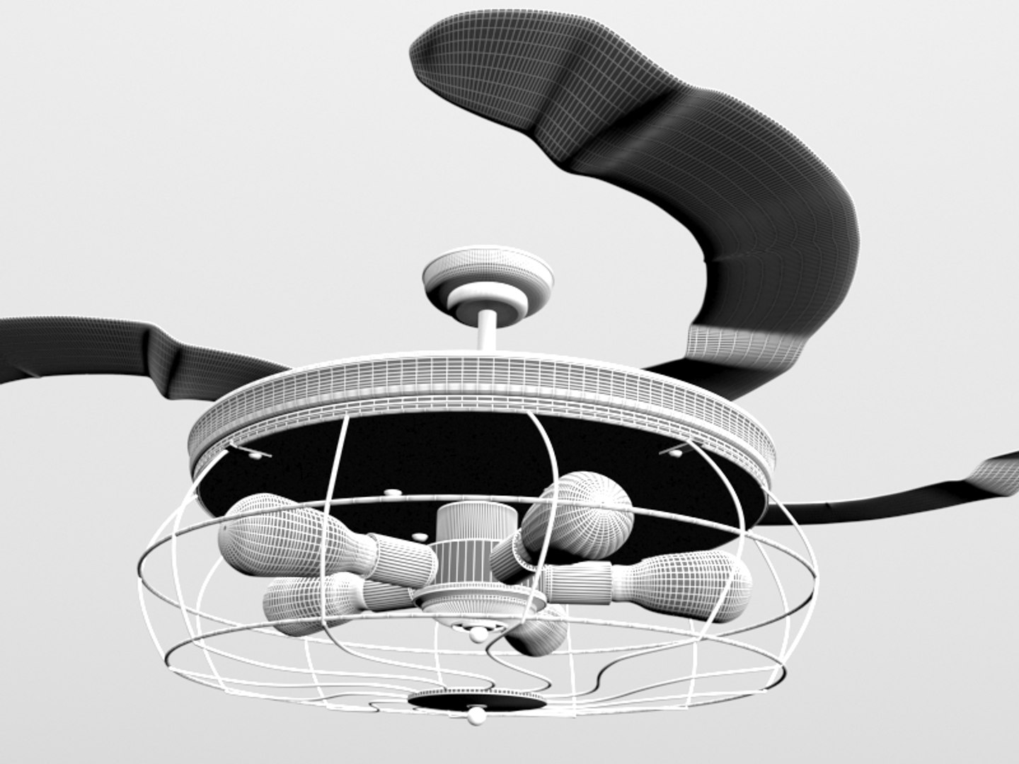 3D Loft Fan - TurboSquid 1367025