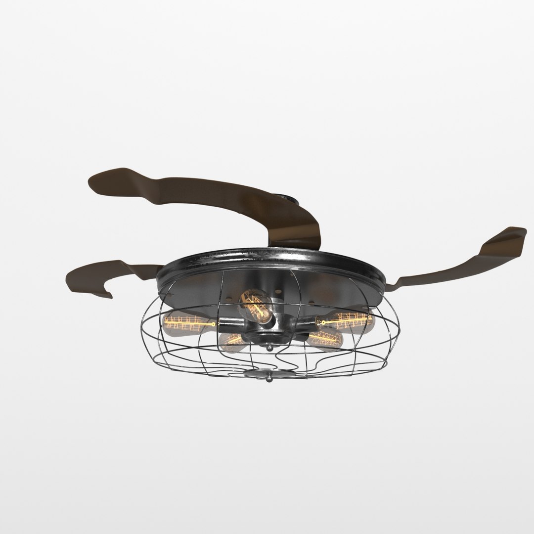 3D Loft Fan - TurboSquid 1367025