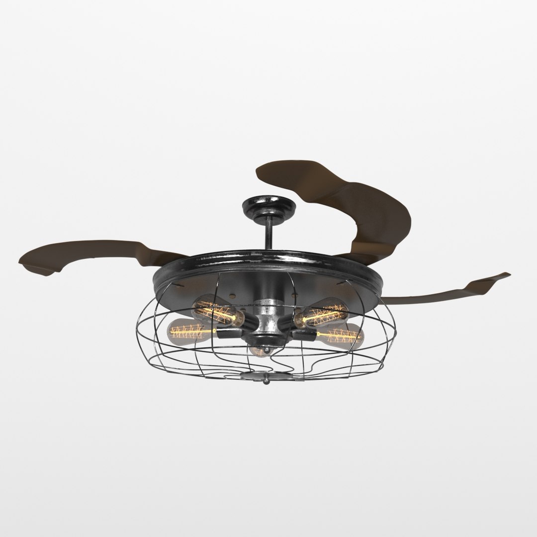 3D Loft Fan - TurboSquid 1367025