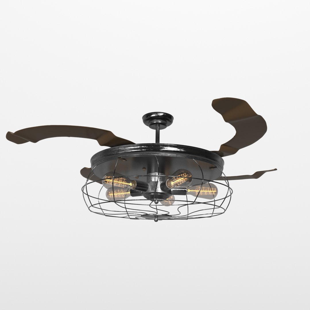 3D Loft Fan - TurboSquid 1367025