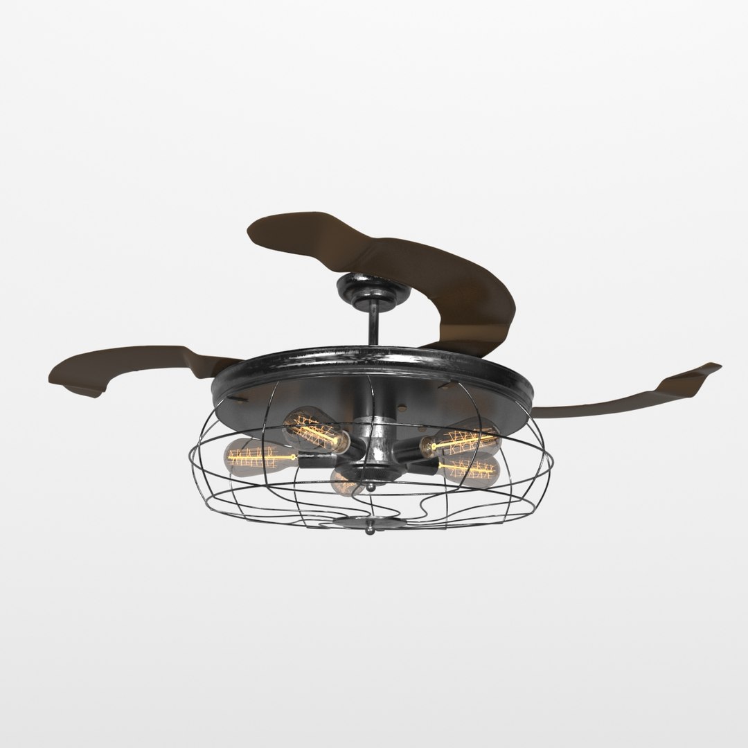 3D Loft Fan - TurboSquid 1367025