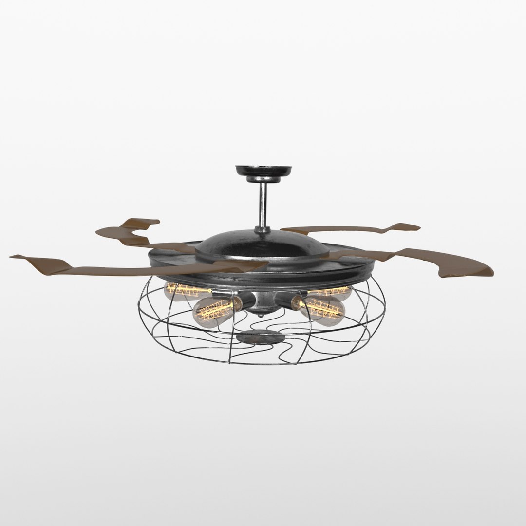 3D Loft Fan - TurboSquid 1367025