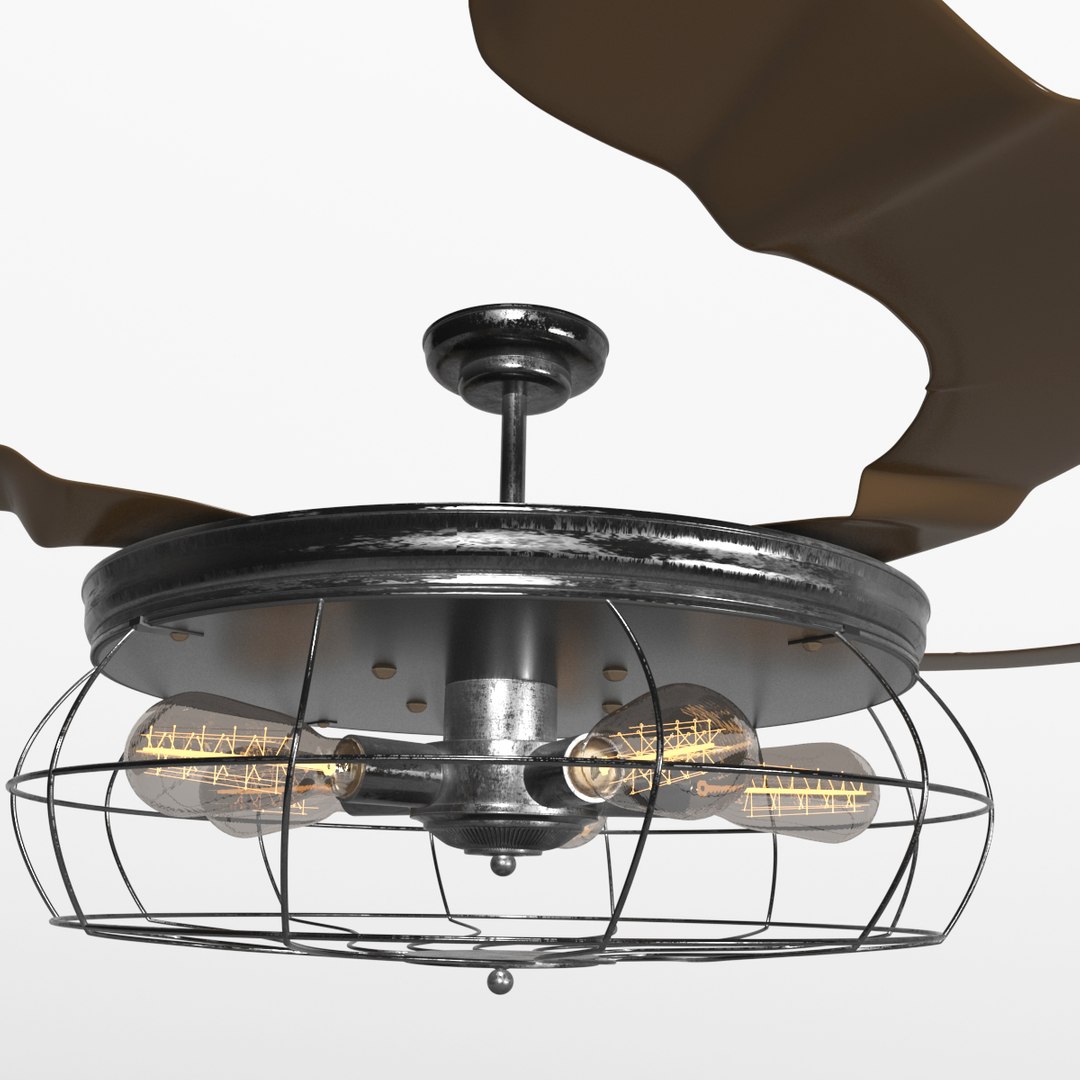 3D Loft Fan - TurboSquid 1367025