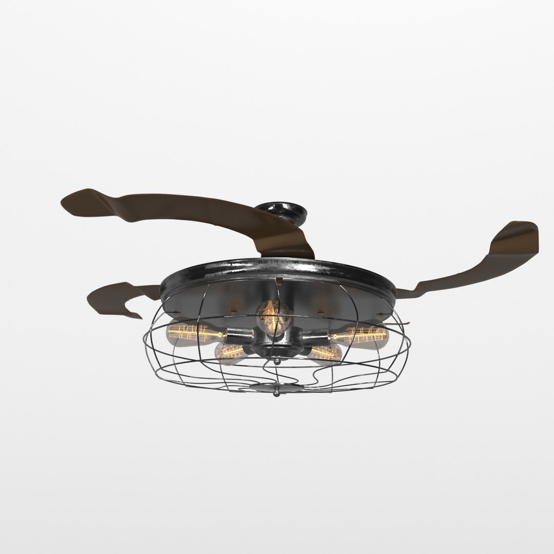 3D Loft Fan - TurboSquid 1367025