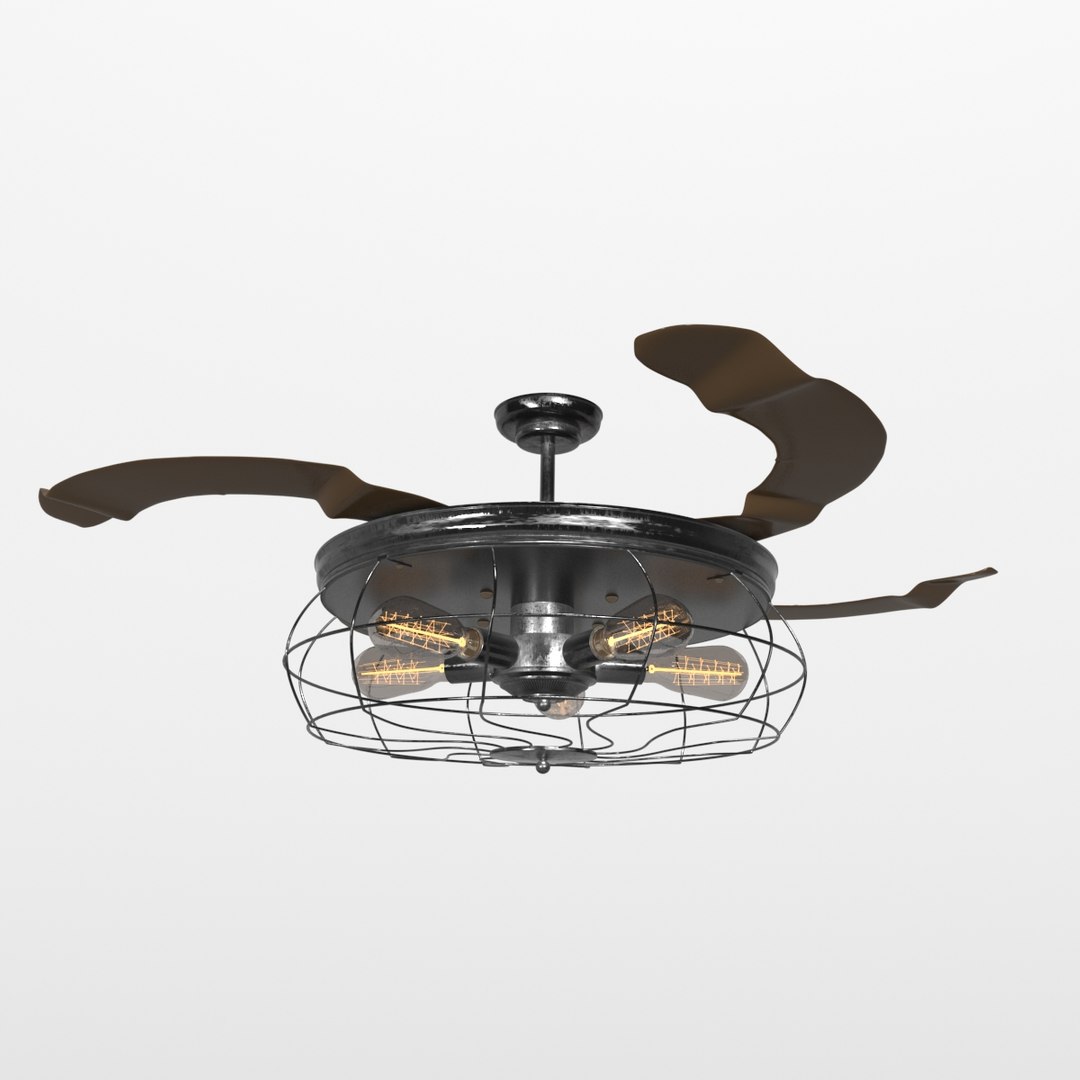 3D Loft Fan - TurboSquid 1367025