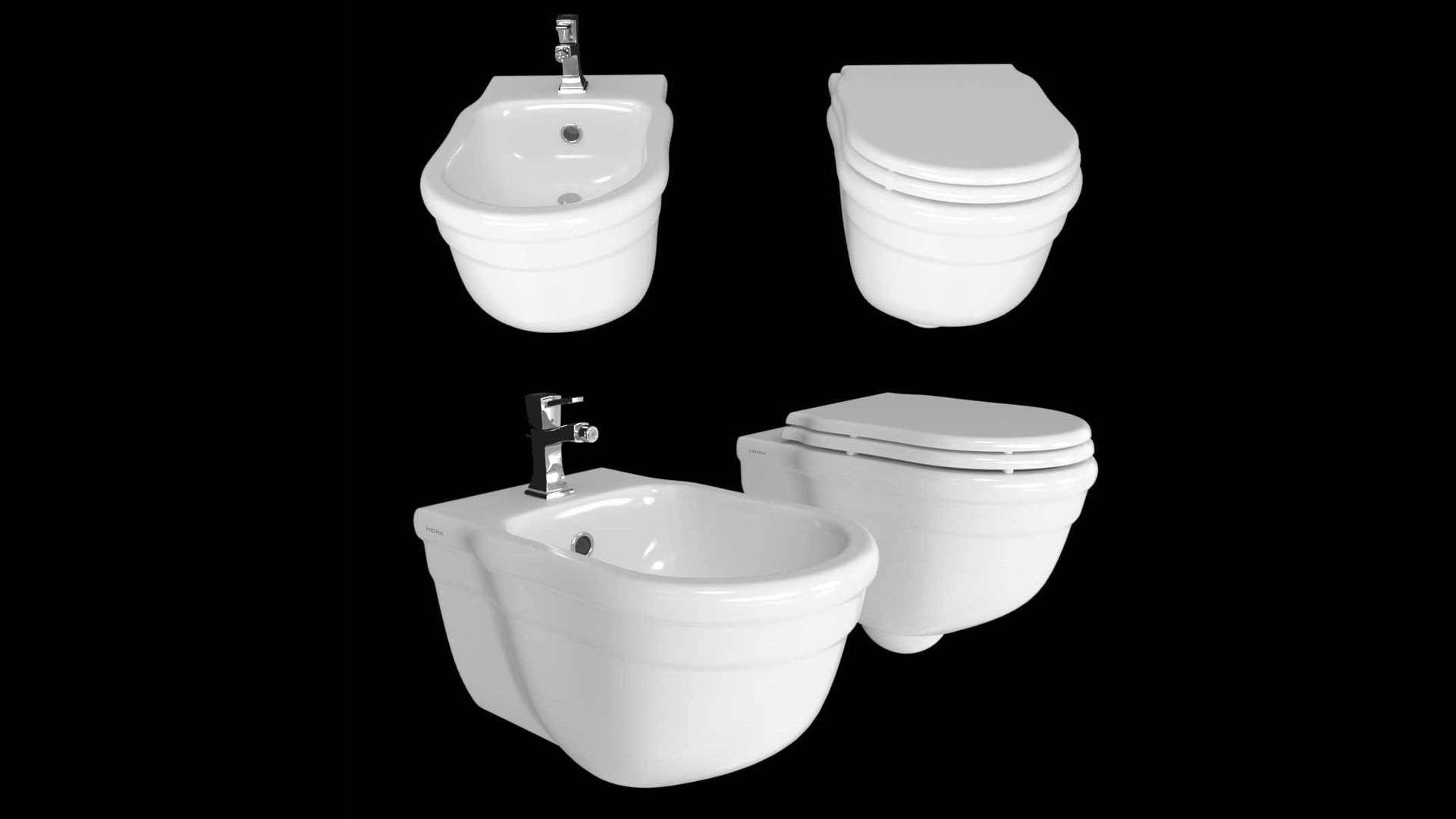 Toilet Bidet 3D Model - TurboSquid 1705568
