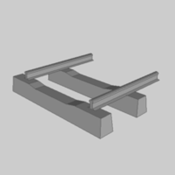 3d model package rail