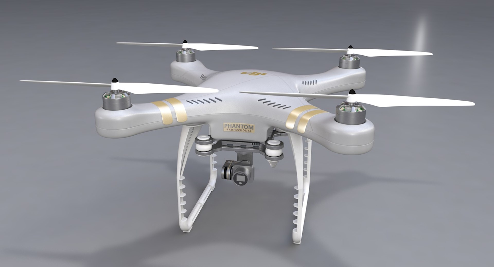 Dji Phantom 3D Model - TurboSquid 1427209