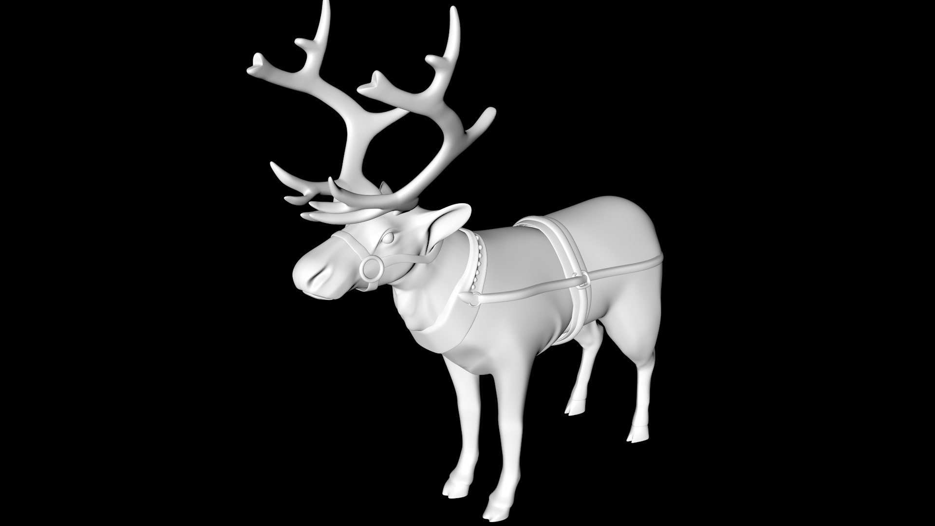 Reindeer 3D Model - TurboSquid 1689613