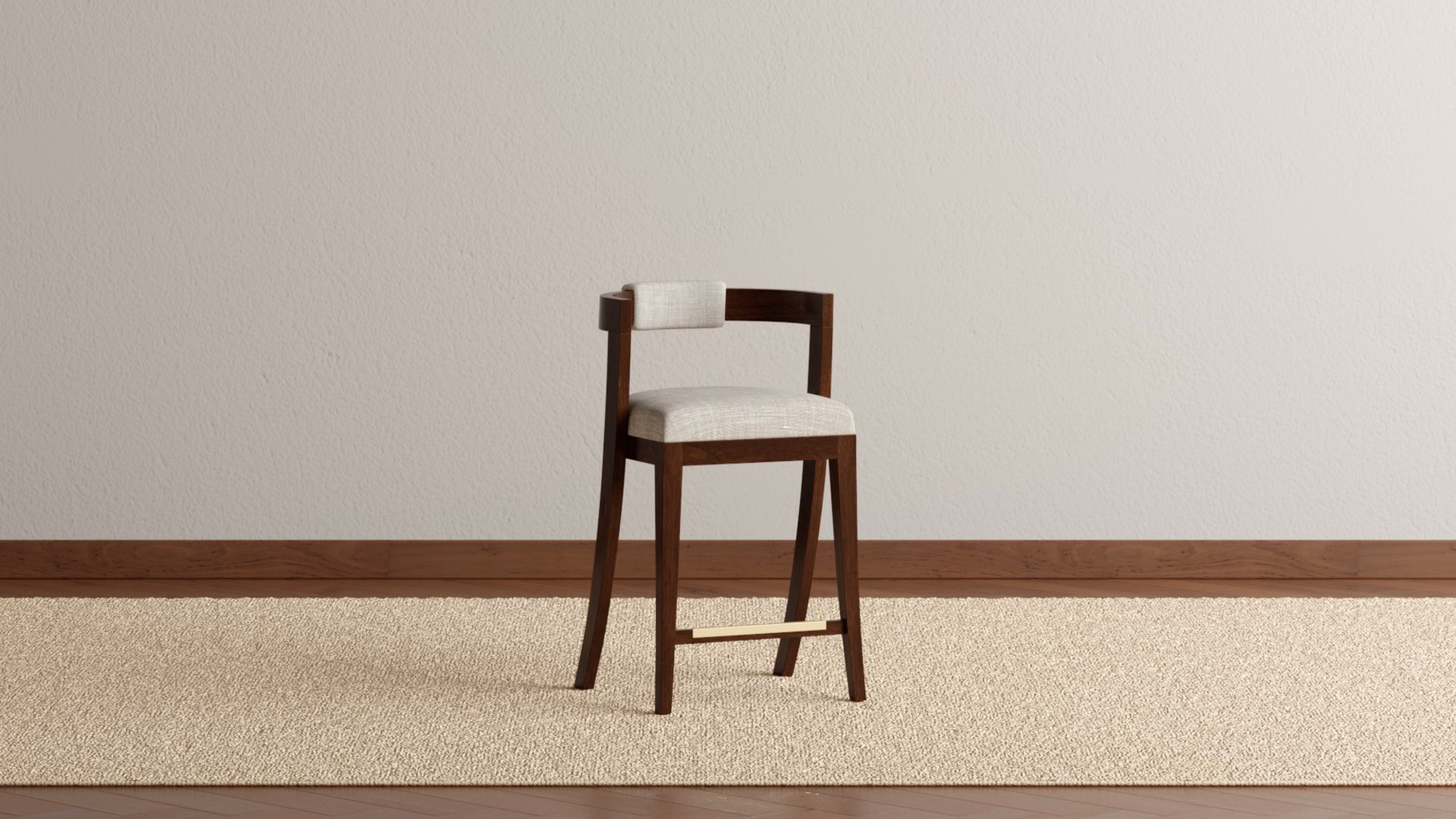 3D Asher Barstool - TurboSquid 2228820