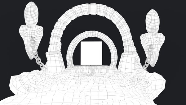 Altar stylized 3D model - TurboSquid 1690513