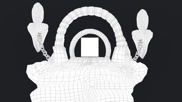 Altar stylized 3D model - TurboSquid 1690513