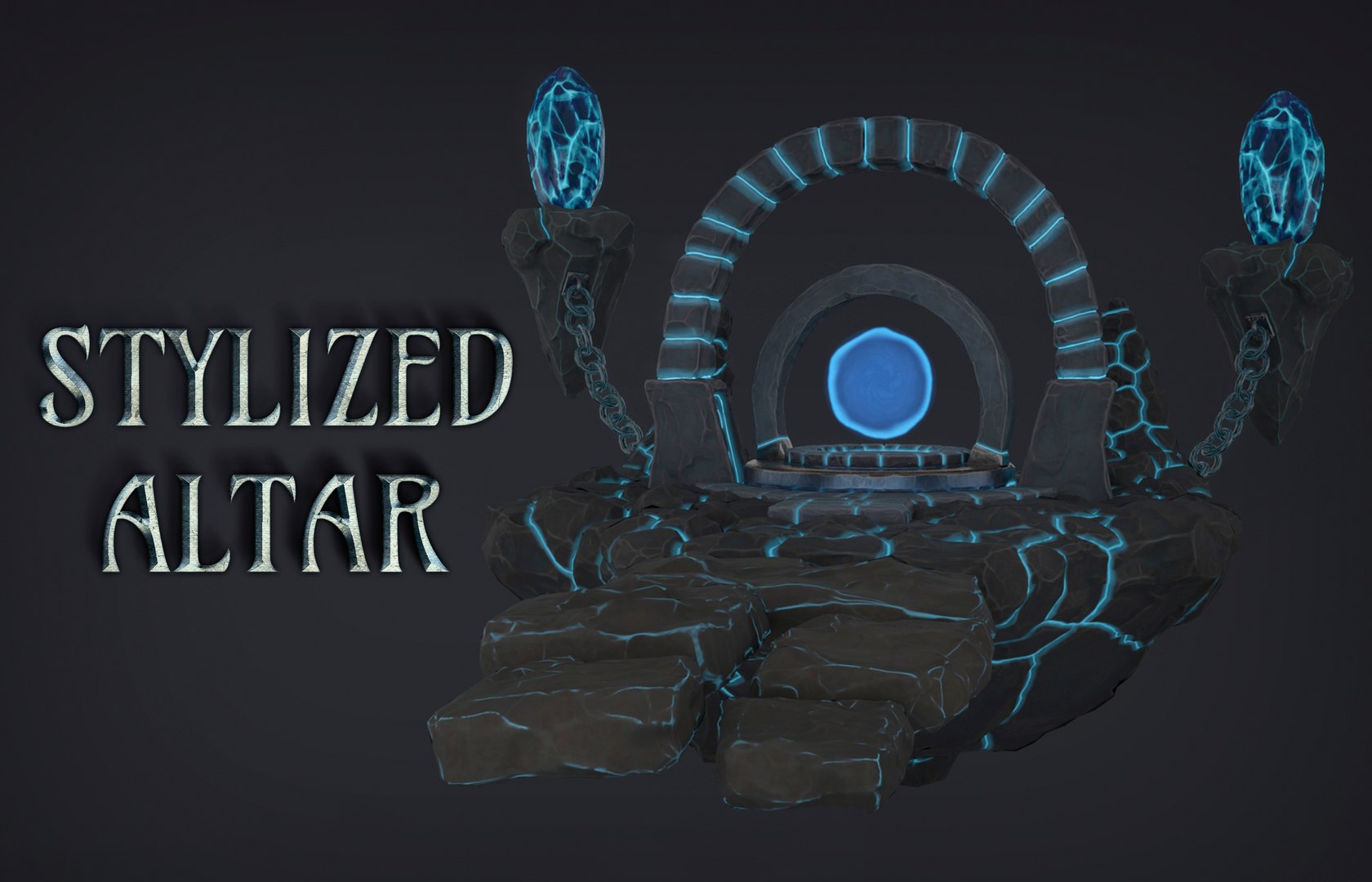 Altar stylized 3D model - TurboSquid 1690513
