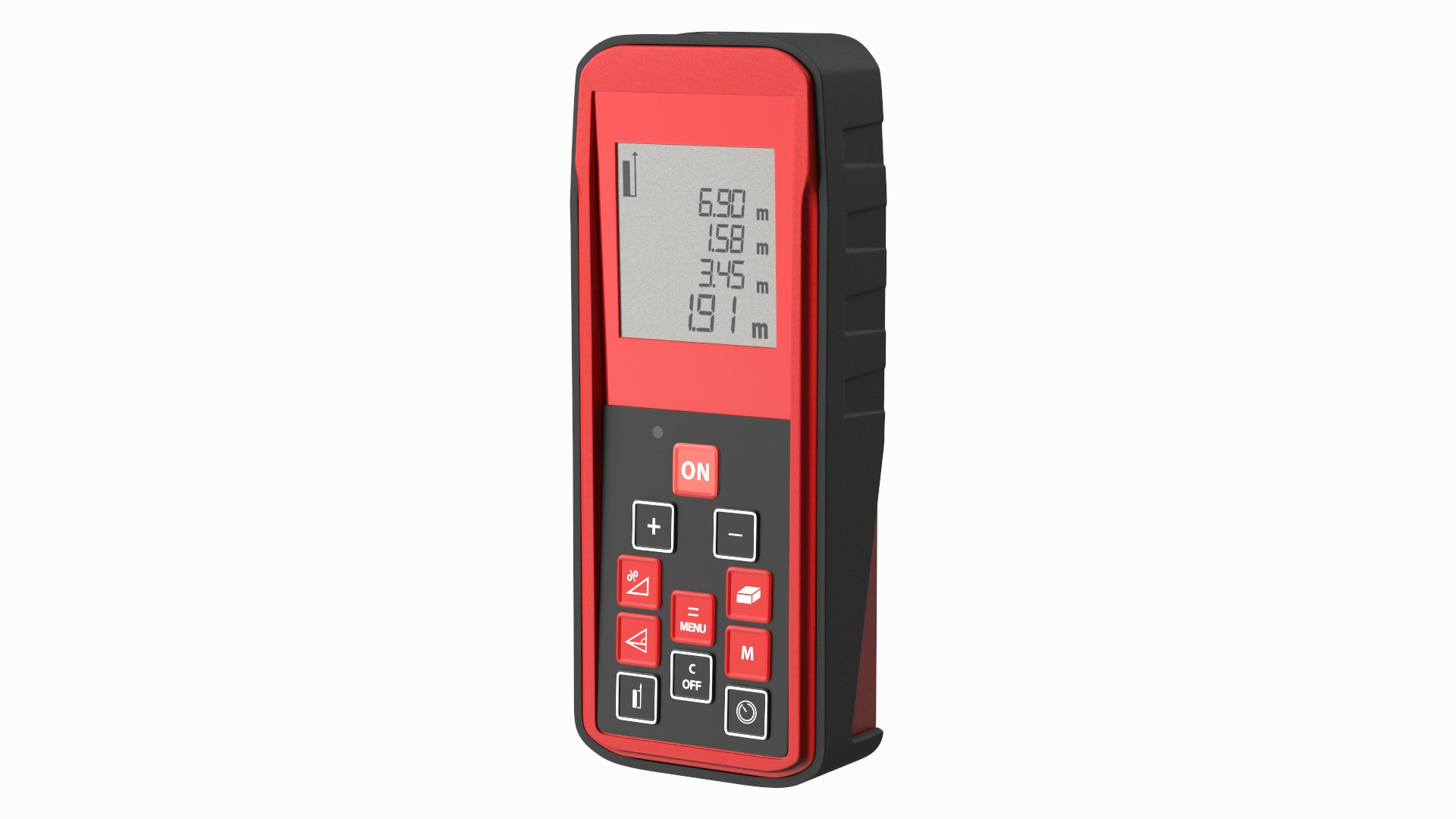 Laser Distance Meter Red 3D - TurboSquid 2132227