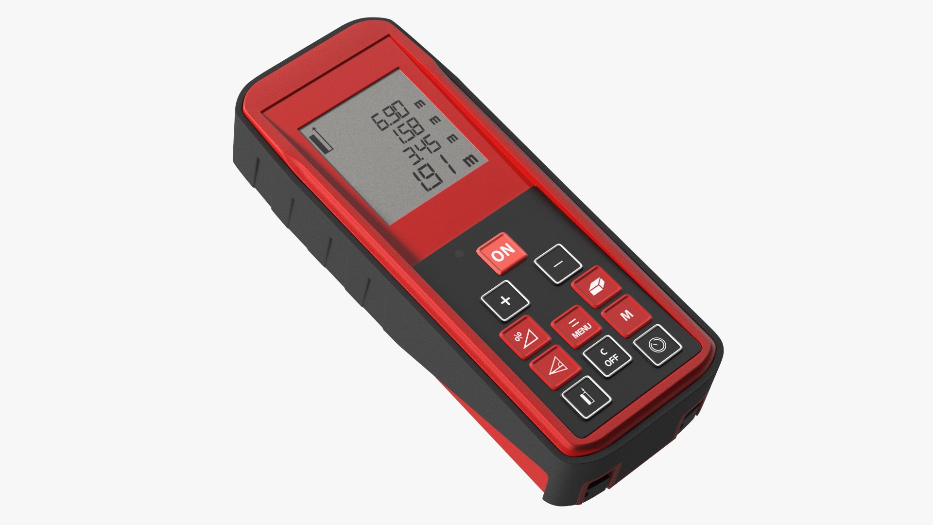 Laser Distance Meter Red 3D - TurboSquid 2132227
