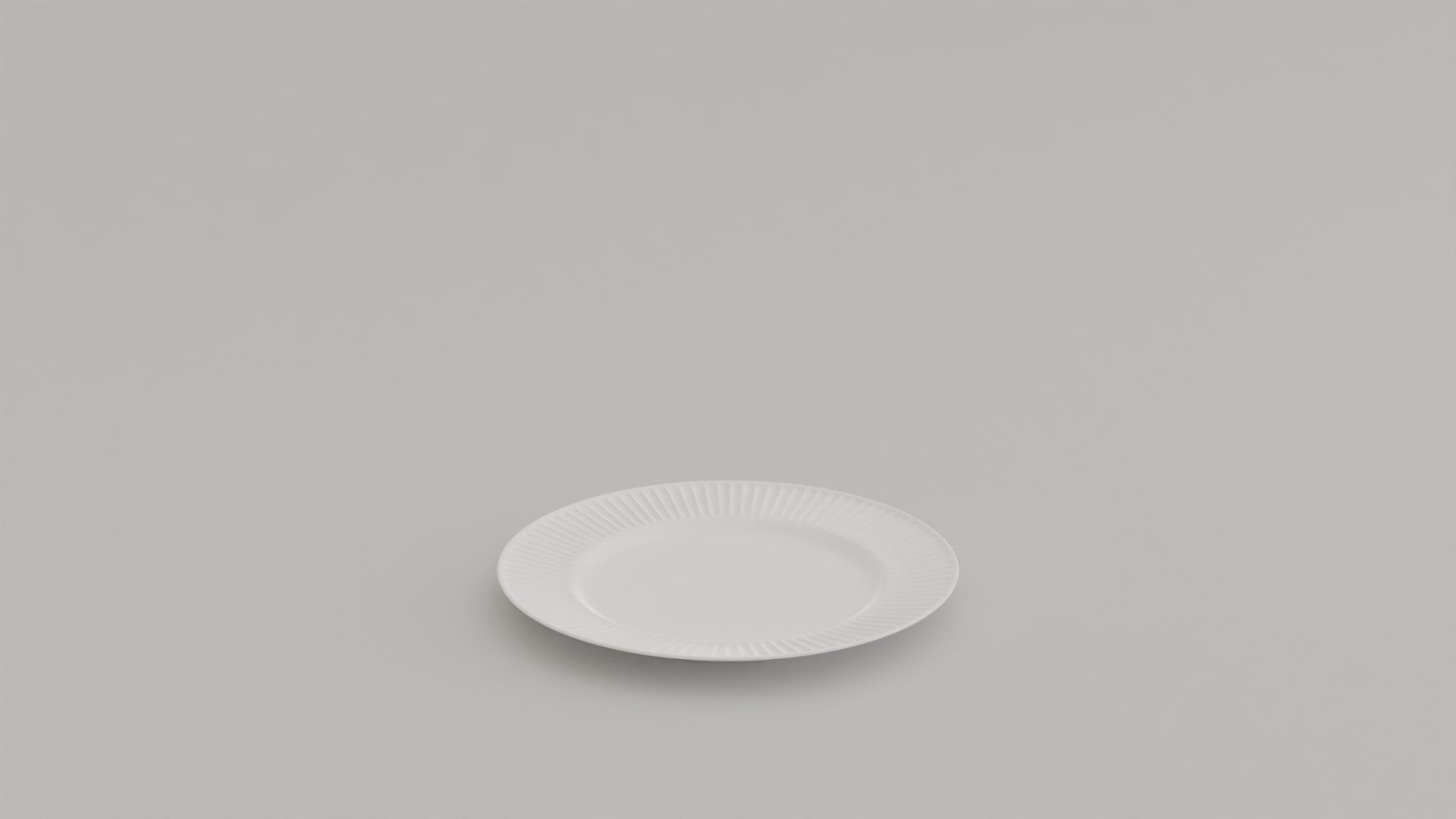 3D Ridges Cake Plate - TurboSquid 1990045