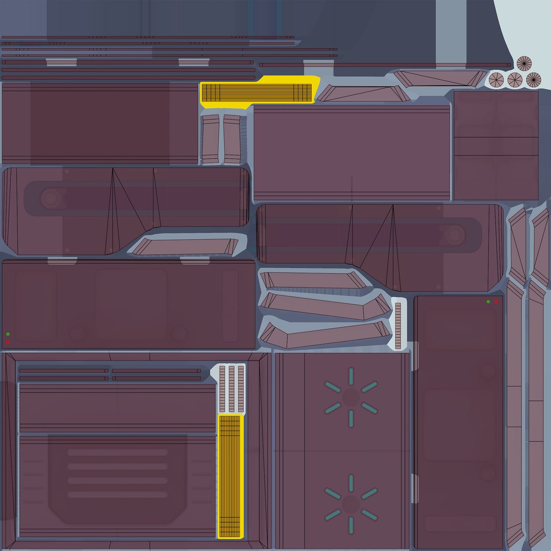 Sci-Fi Container 3D Model - TurboSquid 2043717