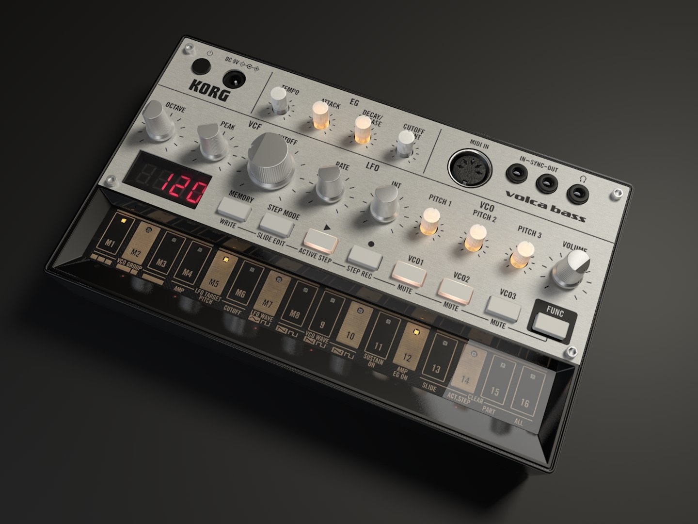 3D model korg volca bass - TurboSquid 1280691