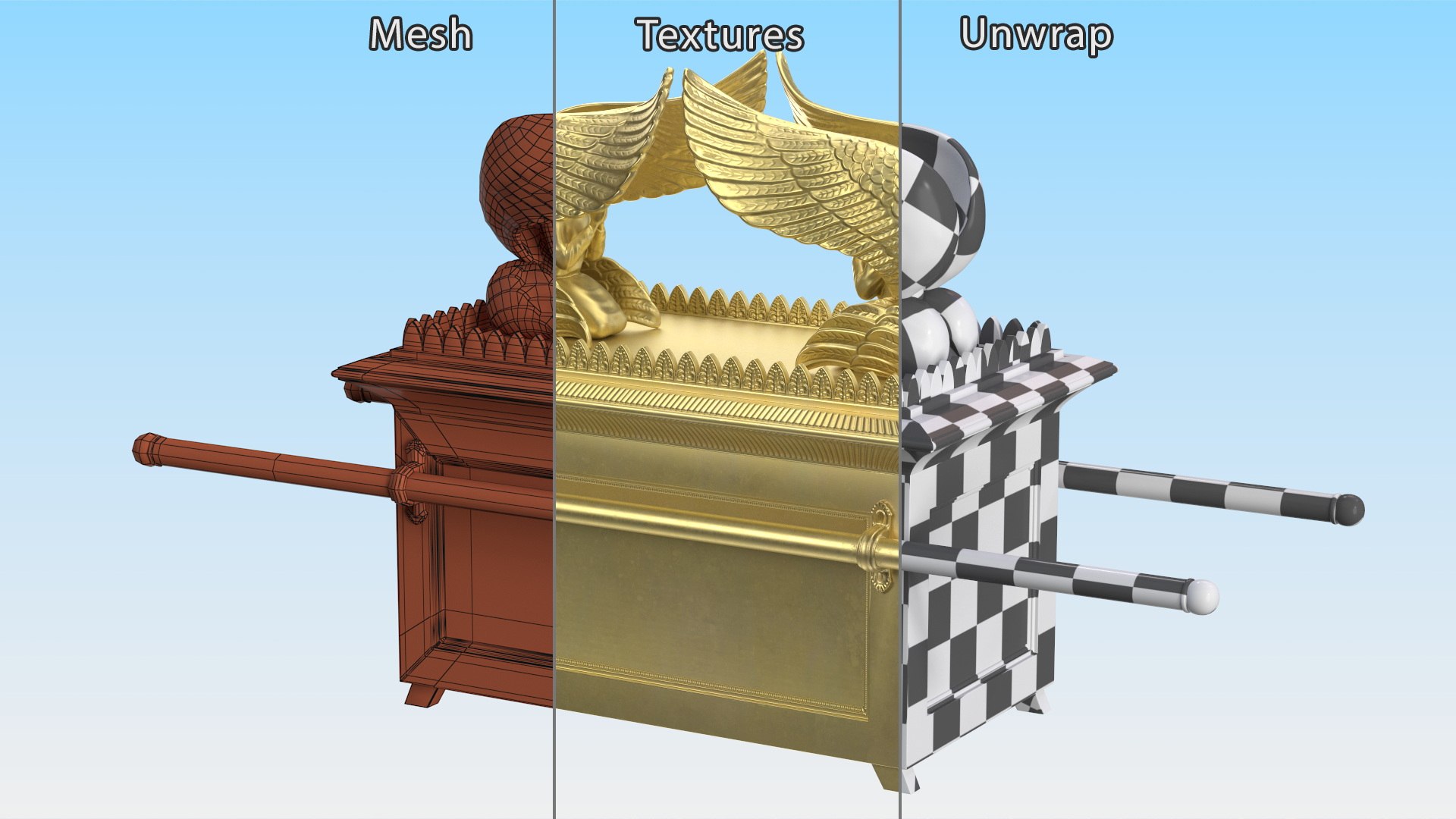 Arc Of The Covenant Ancient Artifact 3D Model - TurboSquid 2282720