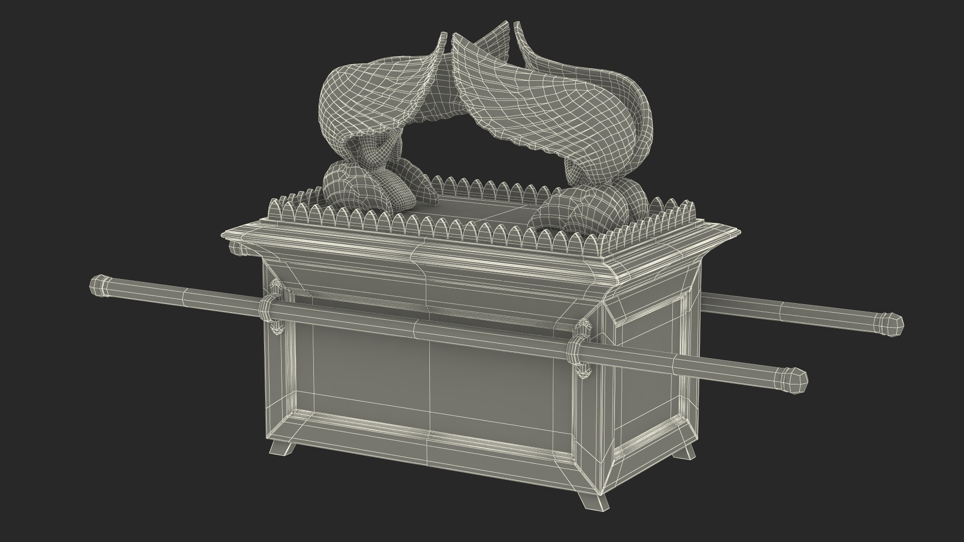 Arc Of The Covenant Ancient Artifact 3D Model - TurboSquid 2282720