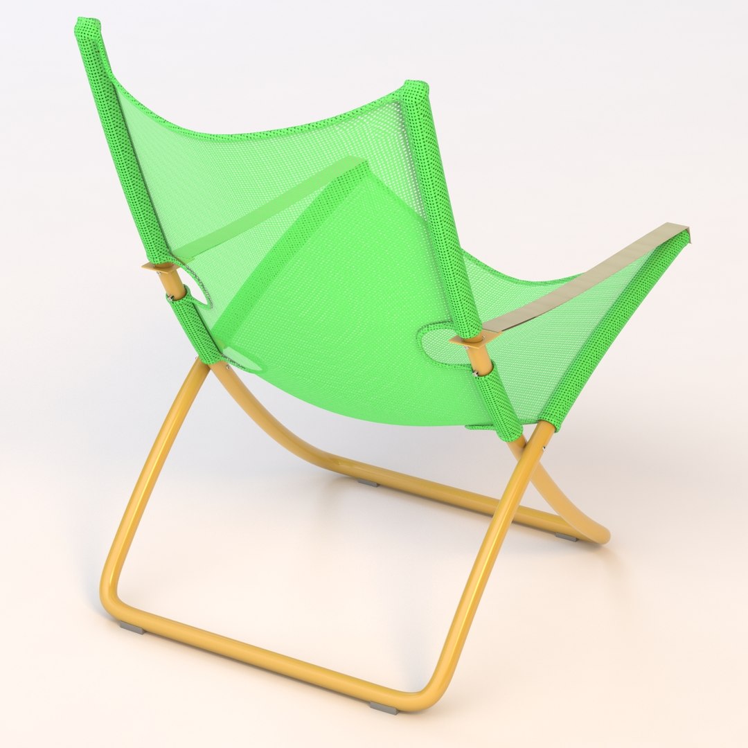 3ds Snooze Deckchair Chair