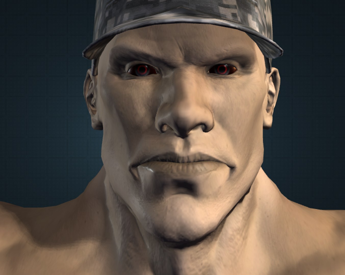 Male Mutant Soldier Obj