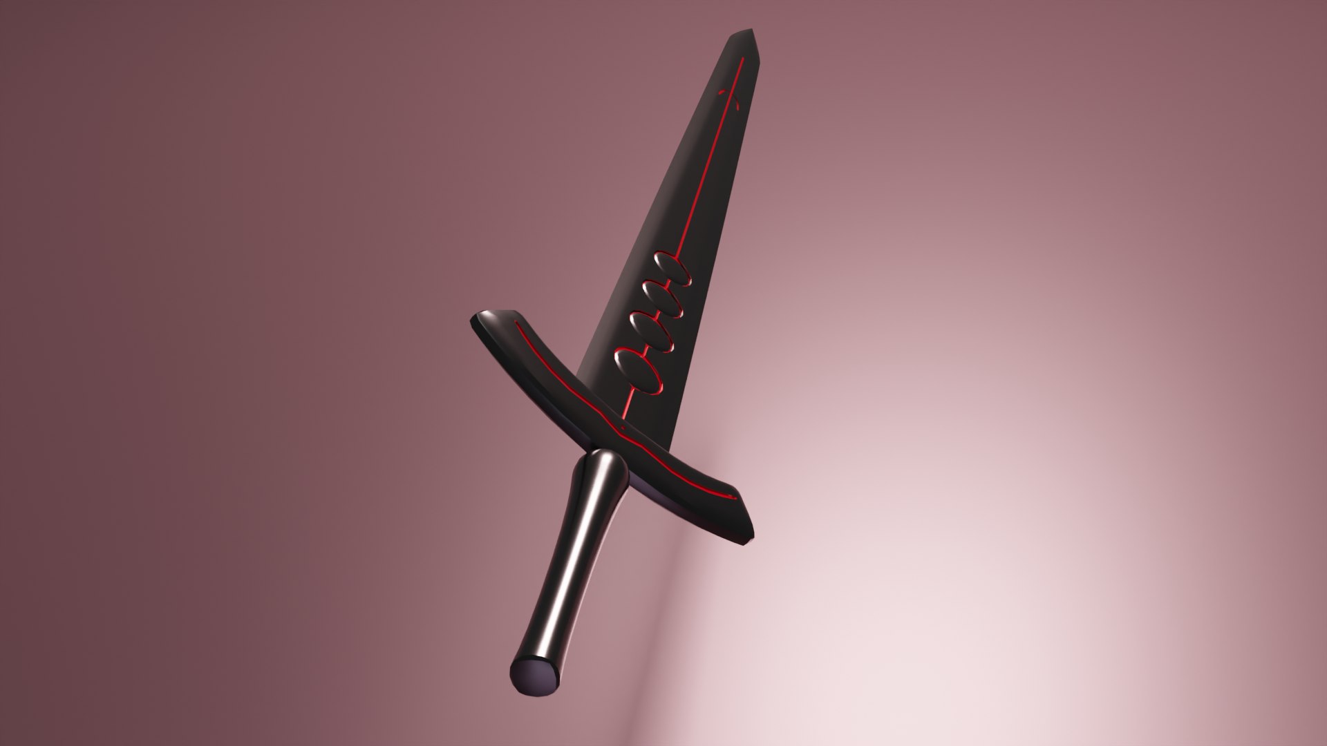 3D Model Black Sword - TurboSquid 1838904