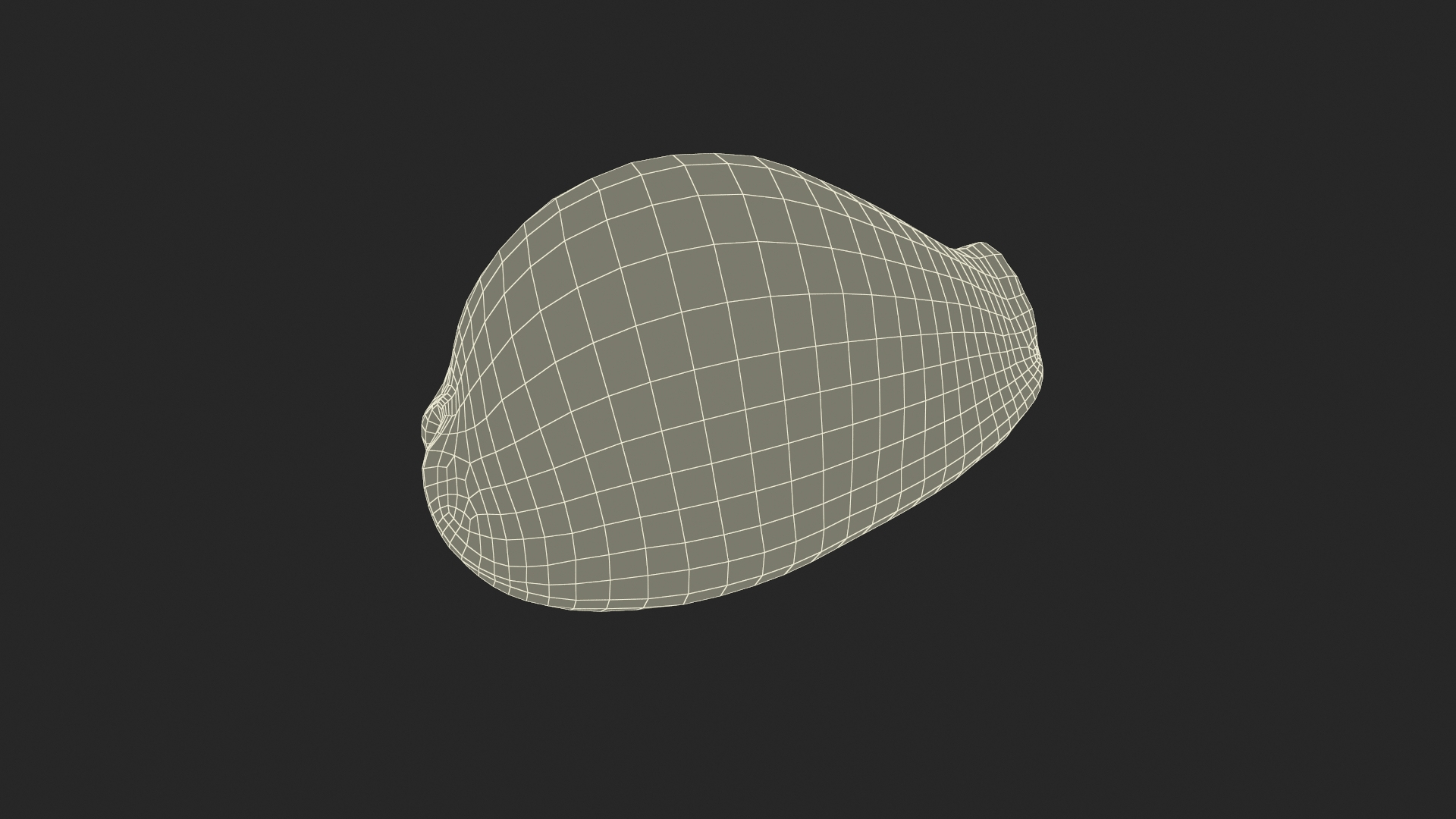3D model Golden Cowrie Shell - TurboSquid 1998687