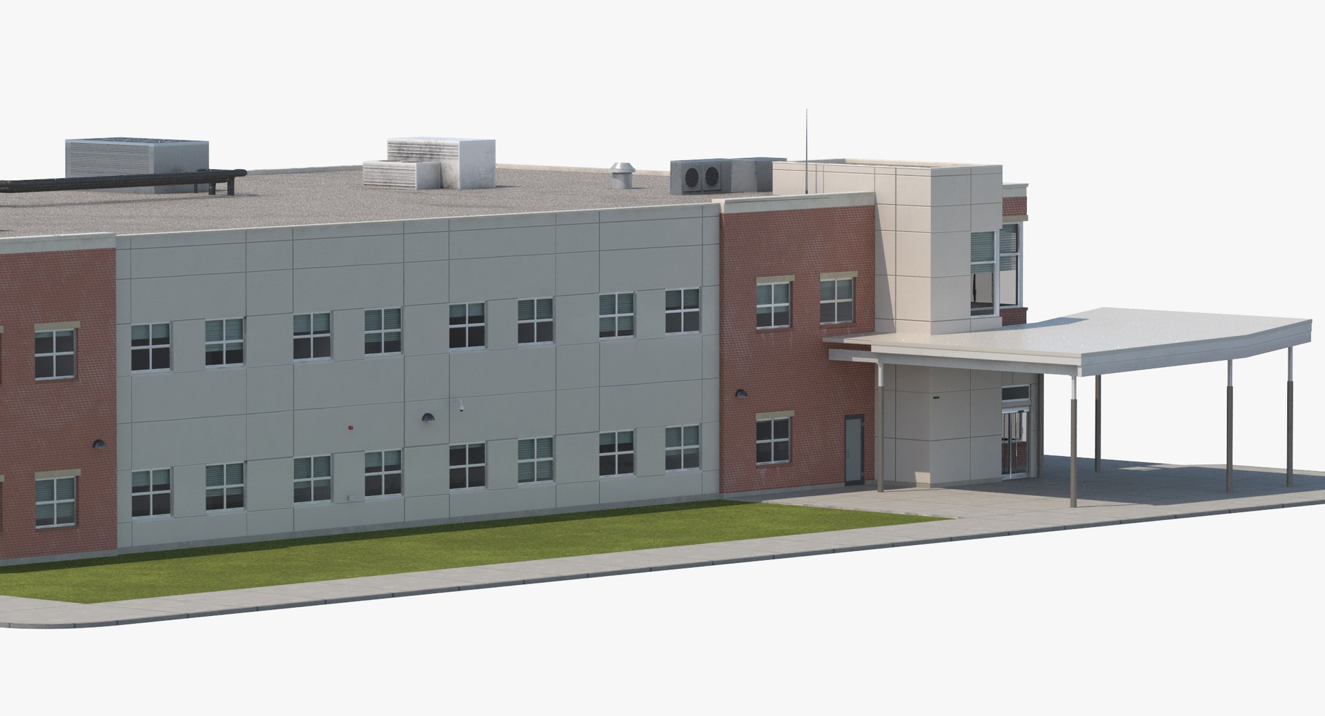 3D Hospital - TurboSquid 1168287