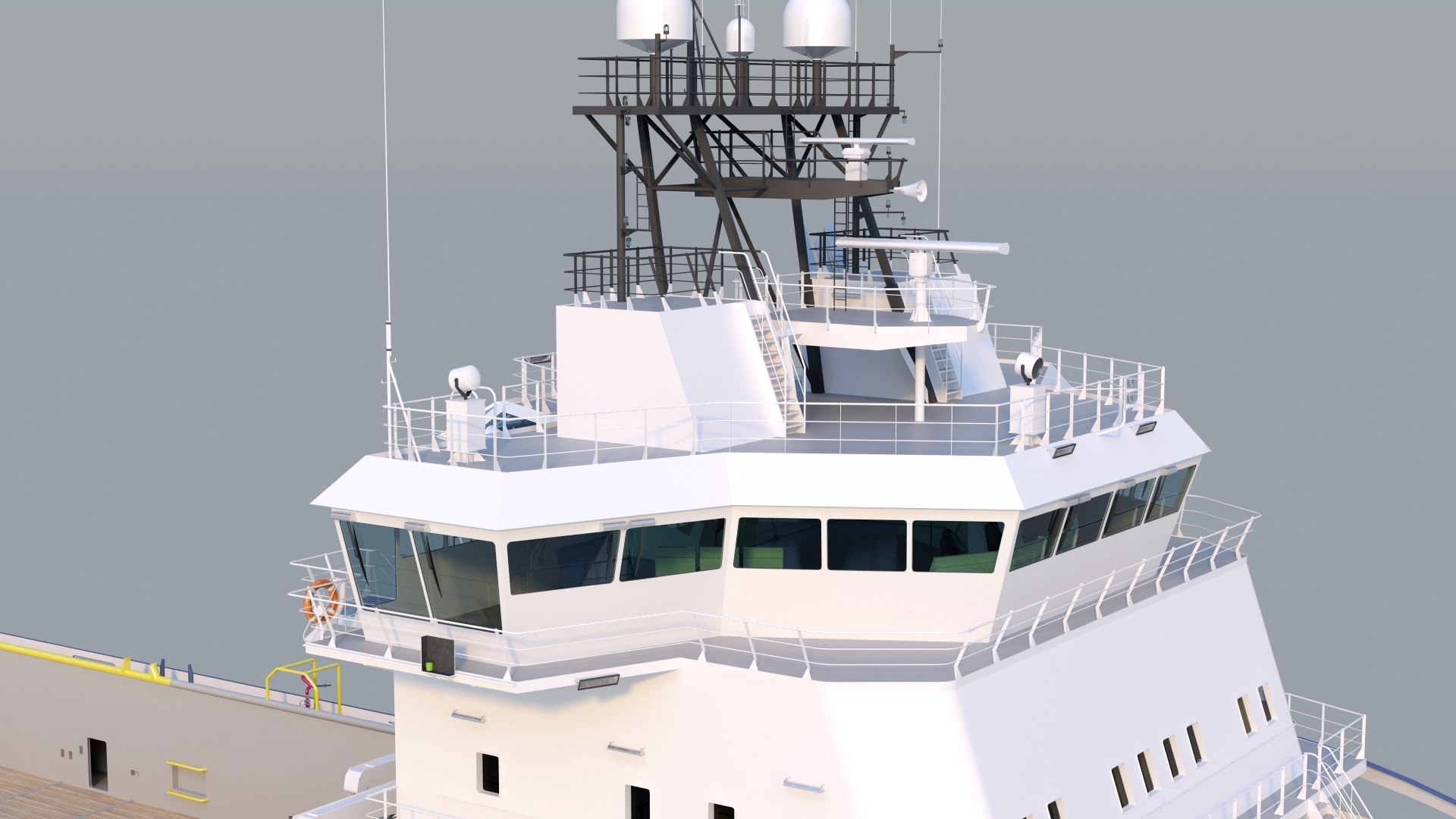 3D Rem Fortress Platform Supply Model - TurboSquid 1371222