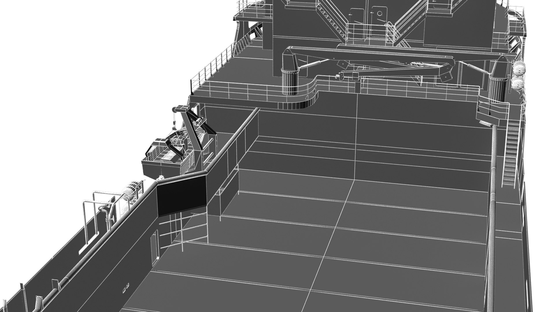 3D rem fortress platform supply model - TurboSquid 1371222